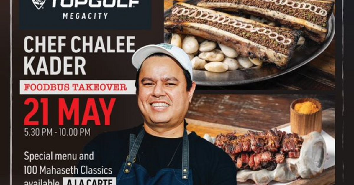 Join the ultimate foodie experience with Chef Chalee Kader at BUSTED | Franco-thaï Chamber of ...