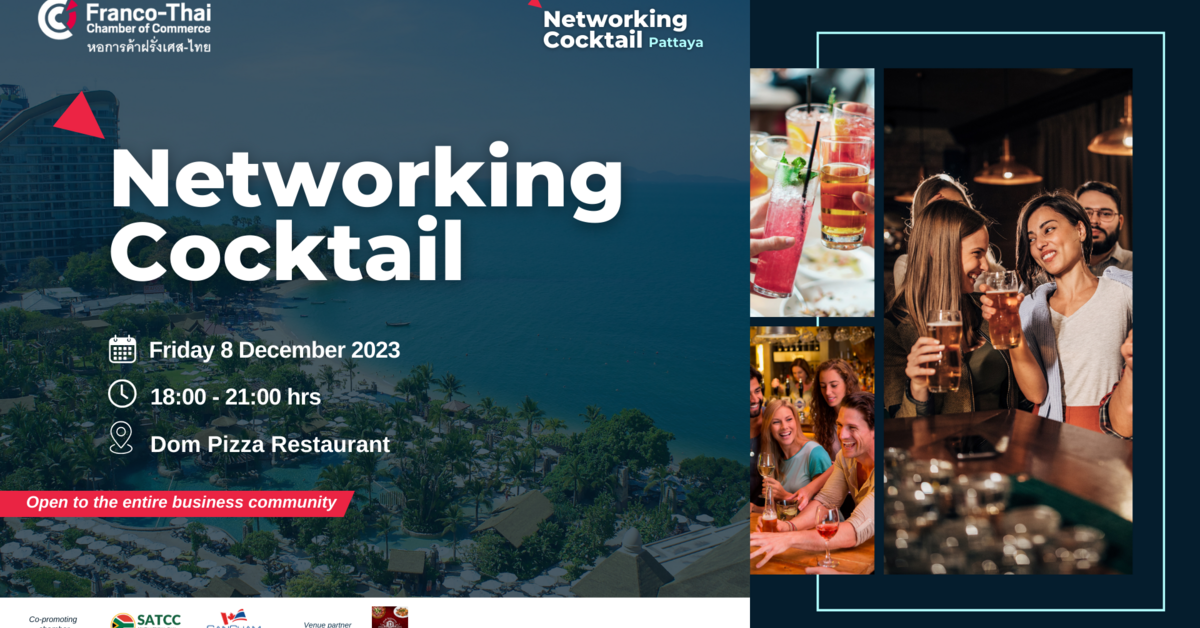 Networking Cocktail in Pattaya | Franco-thaï Chamber of commerce