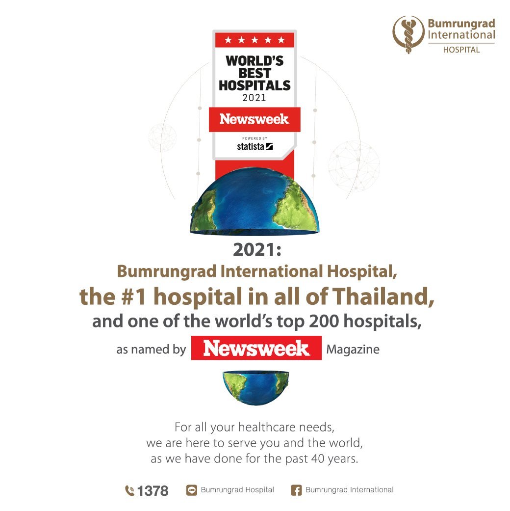 “Bumrungrad” The Best hospital in Thailand 2021 | Franco-thaï Chamber ...